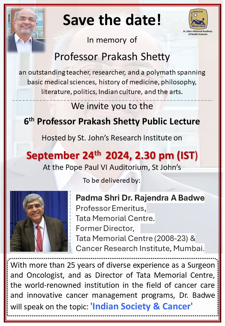 SJRI | St. John's Research Institute